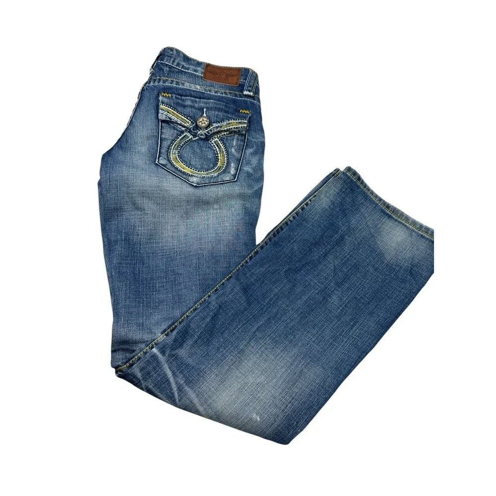 Big Star | Jeans | Y2k 9s Big Star Jeans 28l Western Cowgirl Denim ...